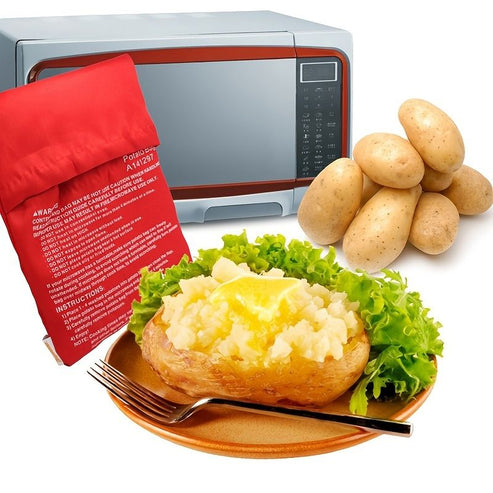 Microwave Potato Cooker Bag | Easy Baked Potato Cooking Bag